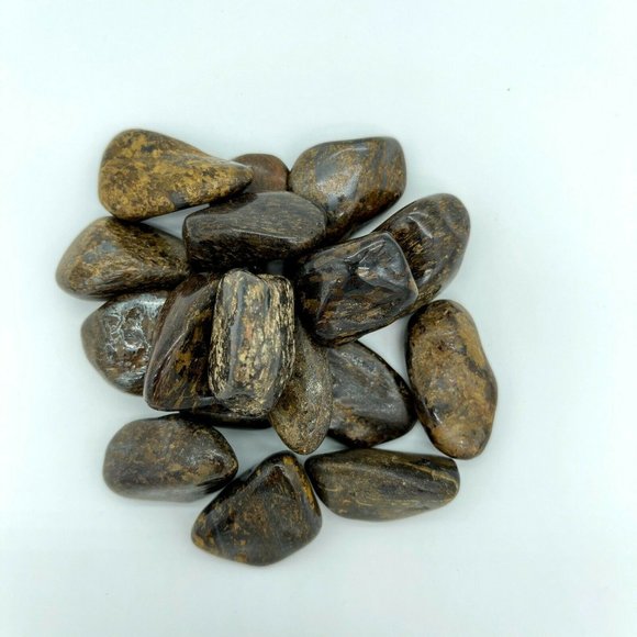 Tree Of Life Gems | Office | 2 Lb Bronzite Tumbled Gemstone Crystals ...